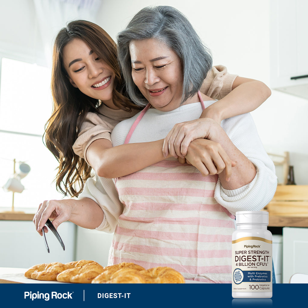 Digest-IT Multi Enzymes Super Strength with Probiotics, 100 Vegetarian