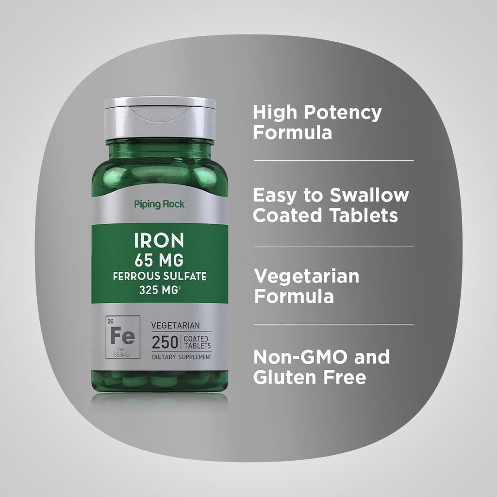 coated iron supplements