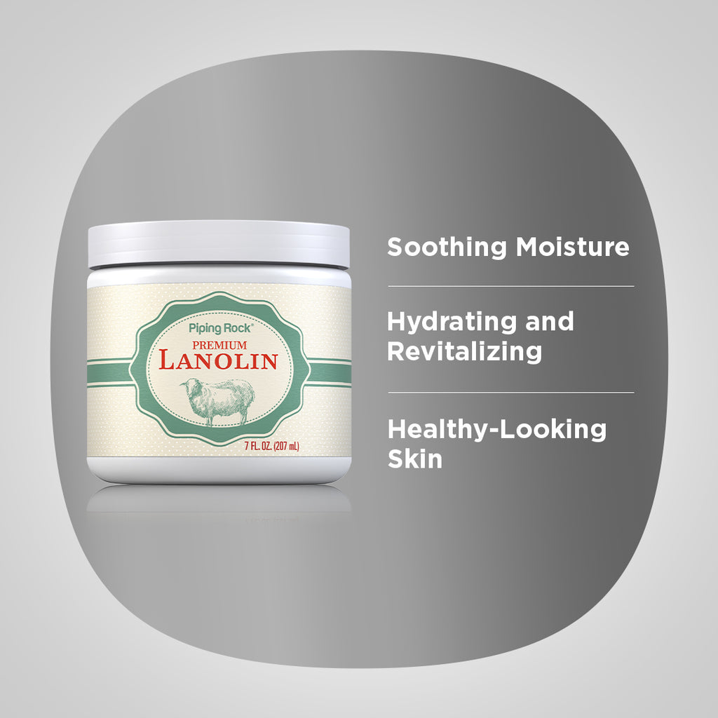 Pure Lanolin Cream, 7 fl oz (207 mL) Jar